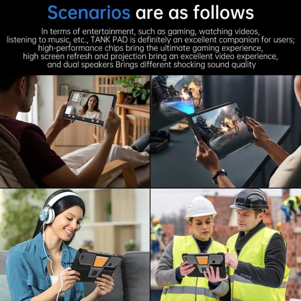 8849 TANK PAD – Tablet rugerizada con proyector, pantalla HD+ 10,95 ...